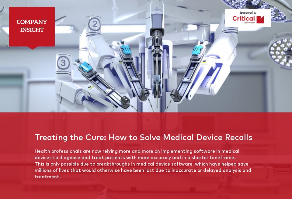 Critical Software Company Insight - Medical Technology | Issue 26 ...