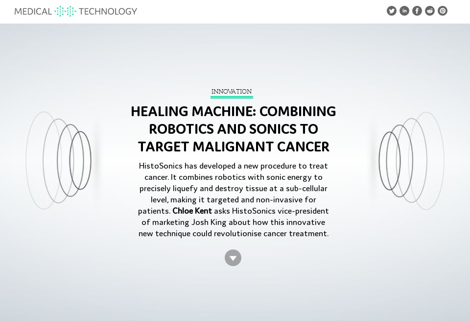 Healing machine: combining robotics and sonics to target malignant ...