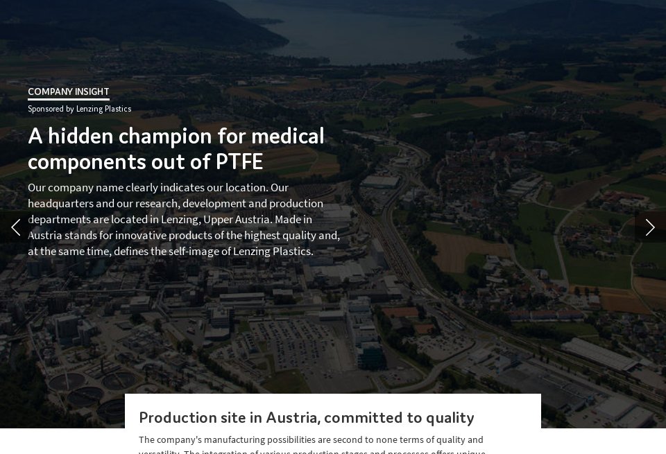 Lenzing Plastics Company Insight - Medical Technology | Issue 42 ...