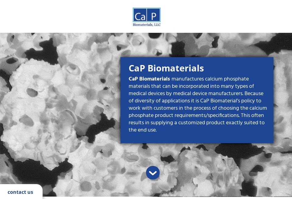 Cap Biomaterials - Medical Technology | Issue 22 | December 2019
