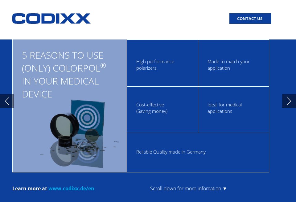 CODIXX - Medical Technology | Issue 34 | December 2020
