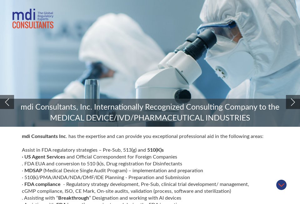 mdi Consultants - Medical Technology | Issue 46 | December 2021