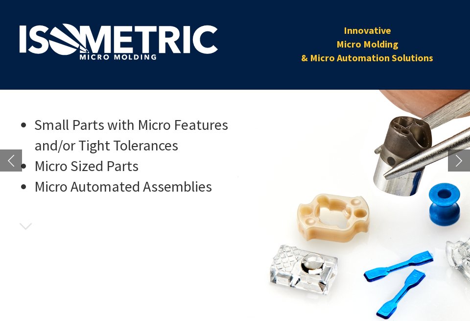 Isometric Micro Molding - Medical Technology | Issue 57 | December 2022