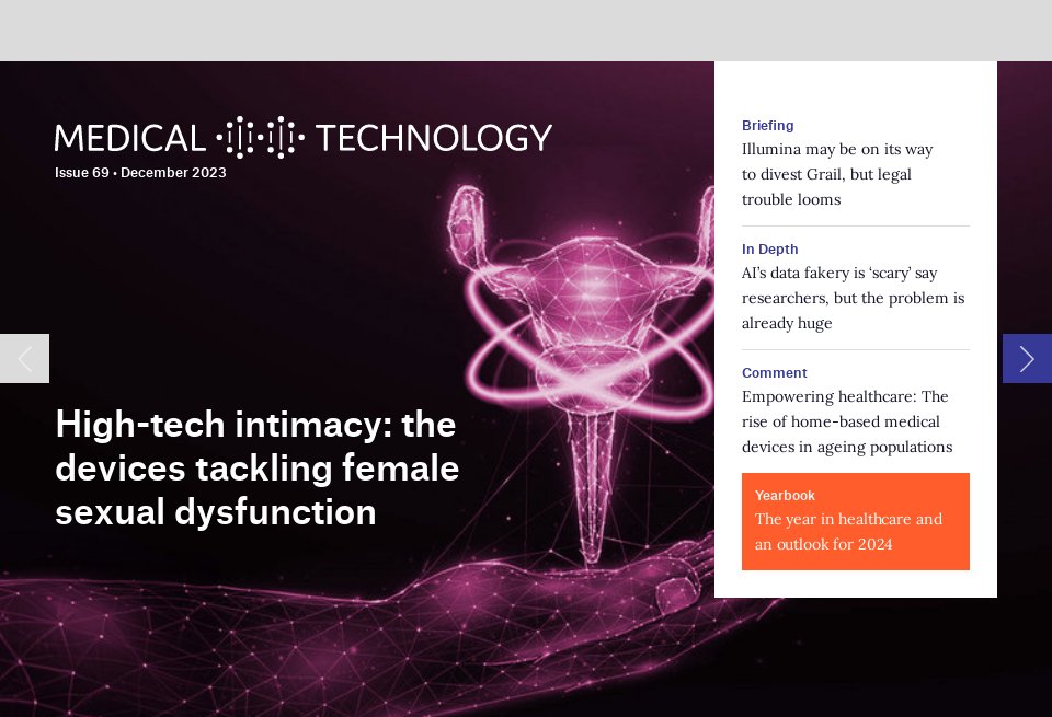 High-tech intimacy: the devices tackling female sexual dysfunction ...