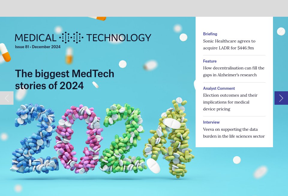 Home | The 10 biggest MedTech stories of 2024 - Medical Technology ...