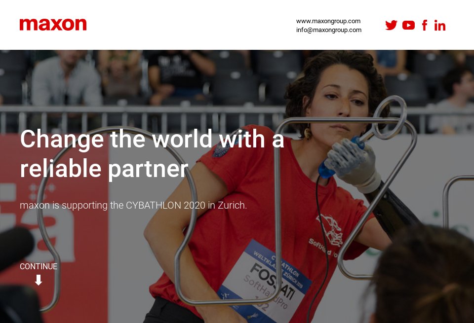 maxon - Medical Technology | Issue 24 | February 2020