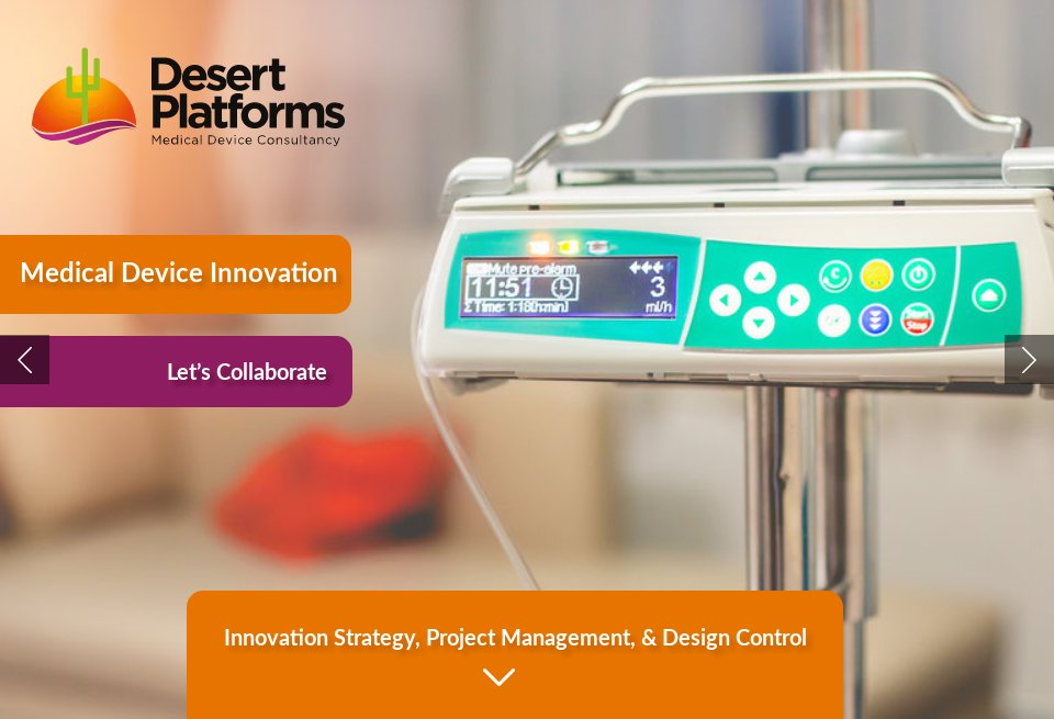Desert Platforms - Medical Technology | Issue 36 | February 2021