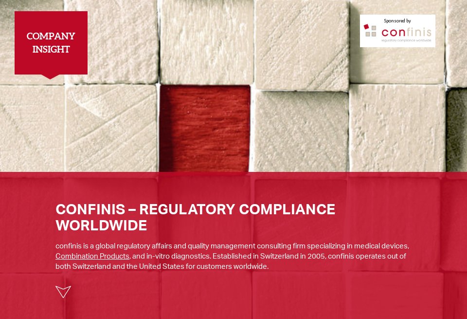 confinis Company Insight - Medical Technology | Issue 29 | July 2020