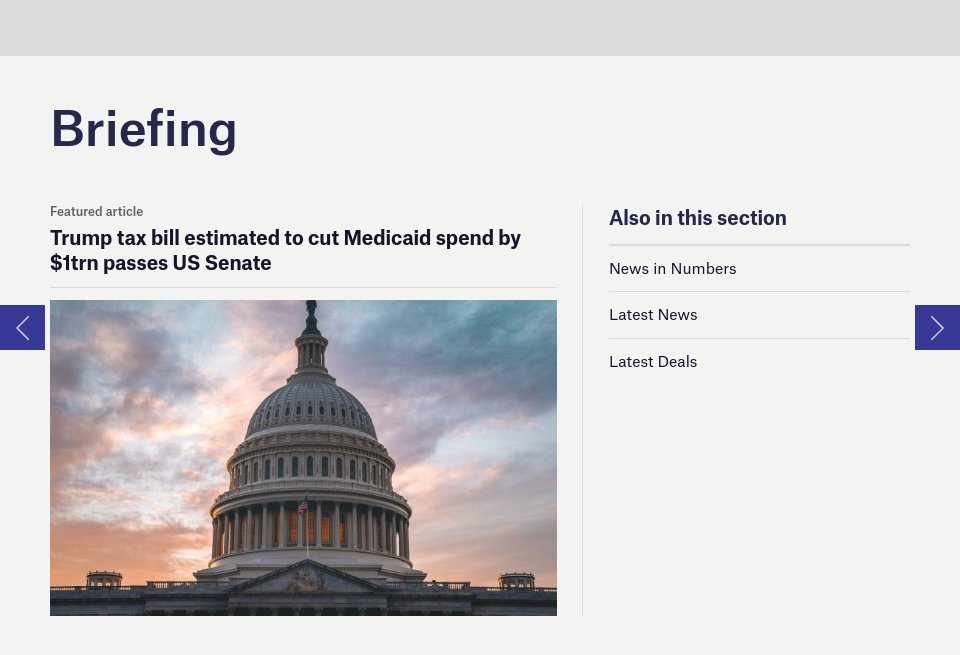 Briefing - Medical Technology | Issue 88 | July 2025