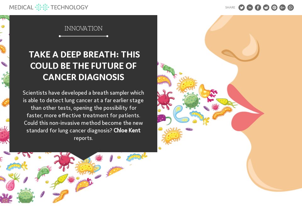 Take a deep breath: this could be the future of cancer diagnosis ...
