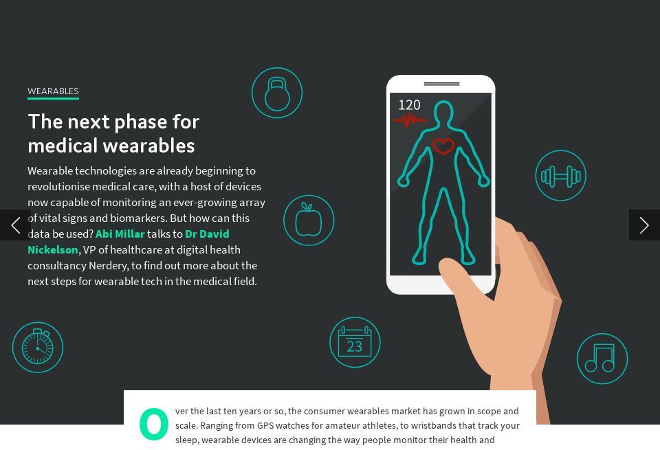 The next phase for medical wearables - Medical Technology | Issue 40 ...