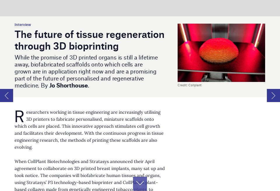 The future of tissue regeneration through 3D bioprinting - Medical ...