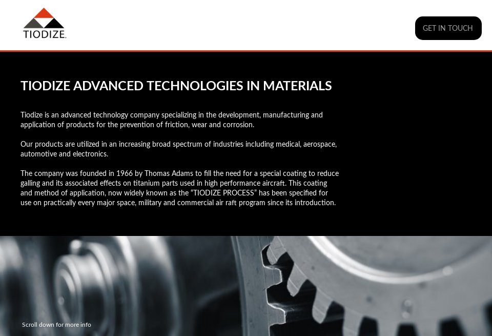 Tiodize - Medical Technology | Issue 27 | May 2020