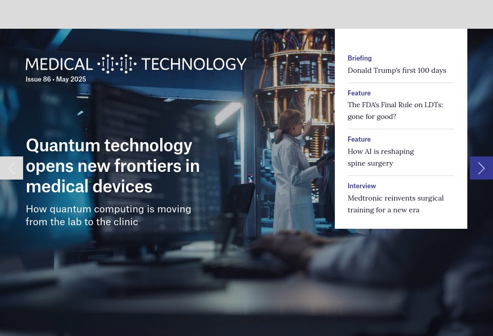 Home | Quantum technology opens new frontiers in medical devices ...