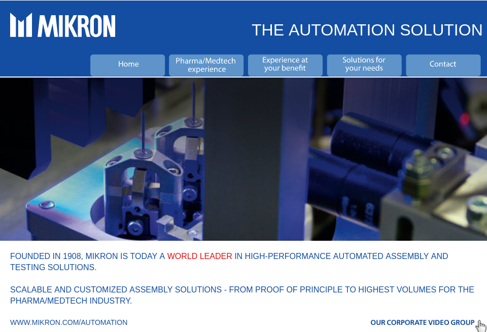 MIKRON - Medical Technology | Issue 4 | November 2017