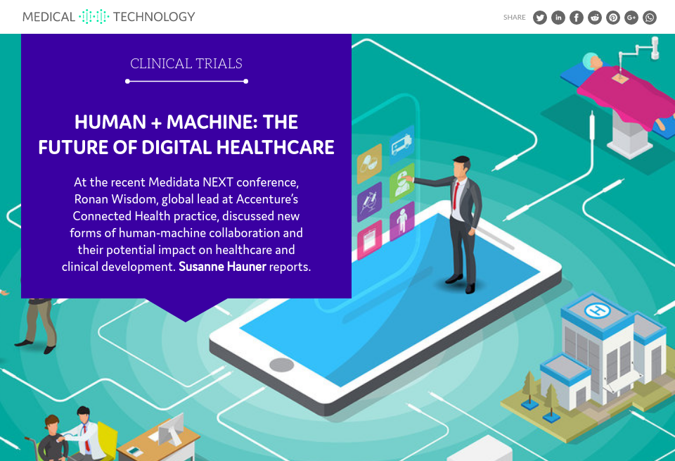 Human + machine: the future of digital healthcare - Medical Technology ...
