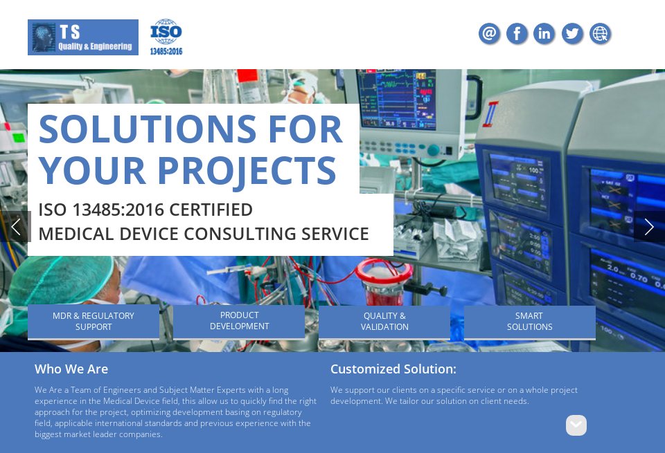 TS Quality & Engineering - Medical Technology | Issue 21 | November 2019