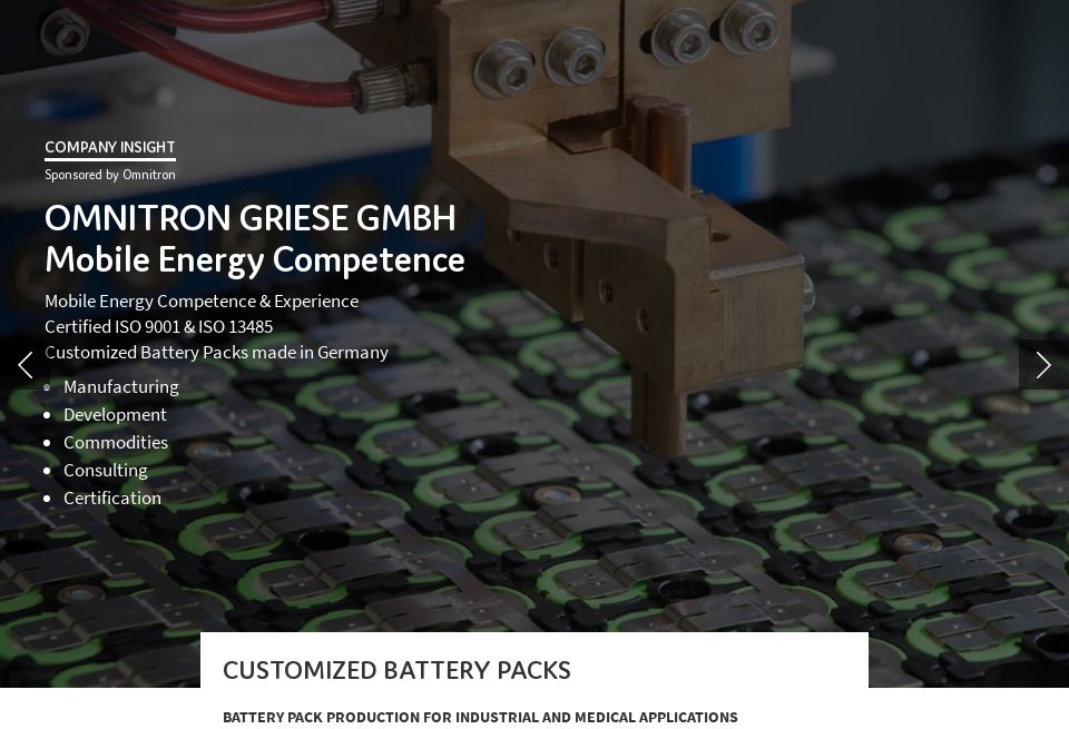 Omnitron Company Insight - Medical Technology | Issue 45 | November 2021