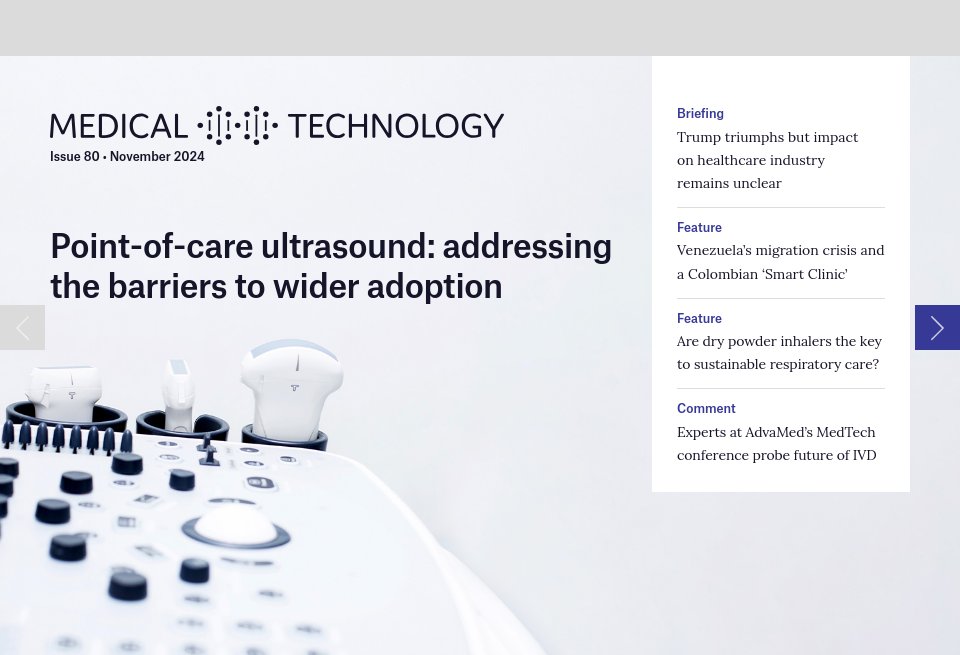 Home | Addressing the barriers to wider adoption - Medical Technology ...