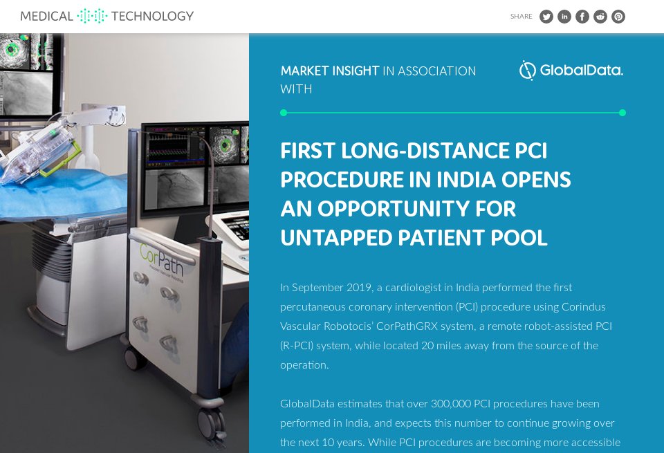 First long-distance PCI procedure in India opens an opportunity for ...