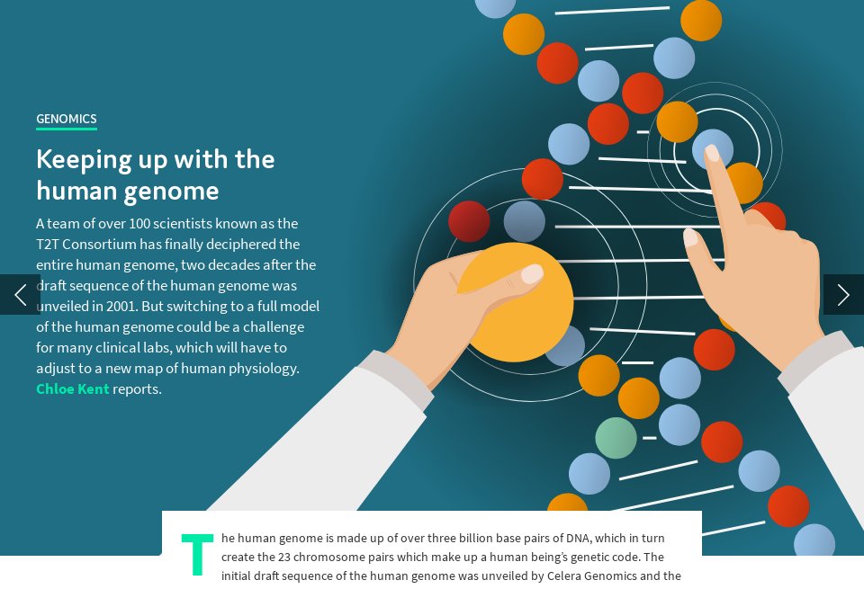Keeping up with the human genome - Medical Technology | Issue 44 ...