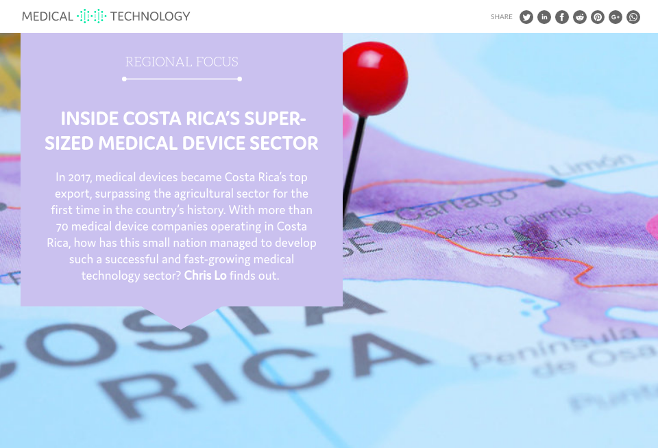 Inside Costa Rica’s super-sized medical device sector - Medical ...