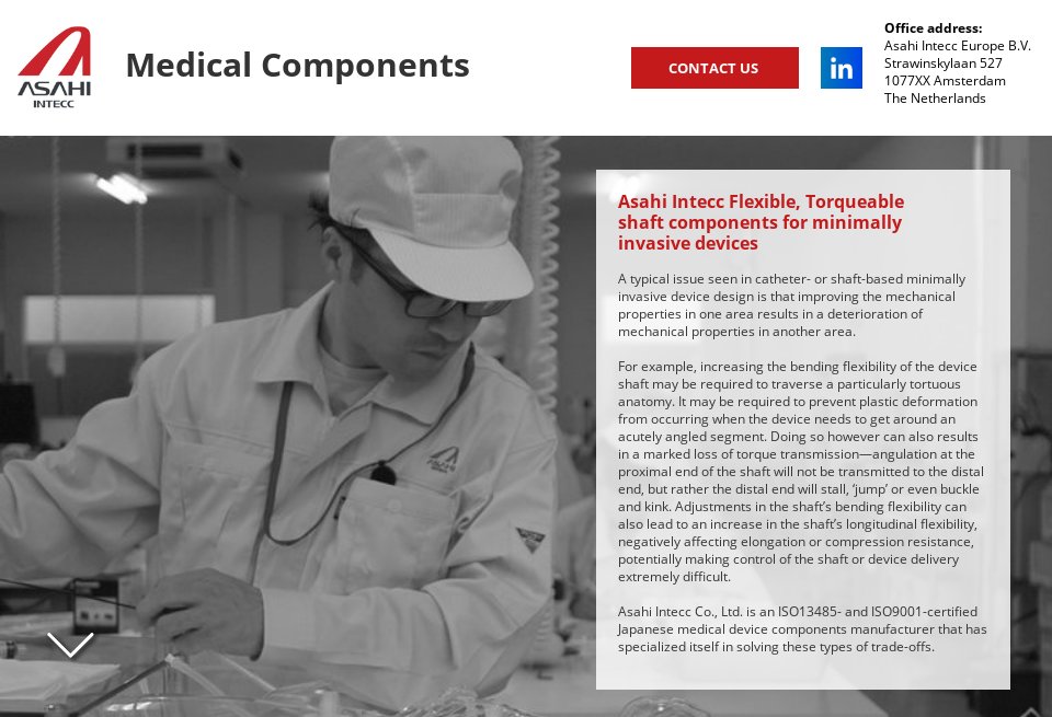 Asahi Intecc - Medical Technology | Issue 31 | September 2020
