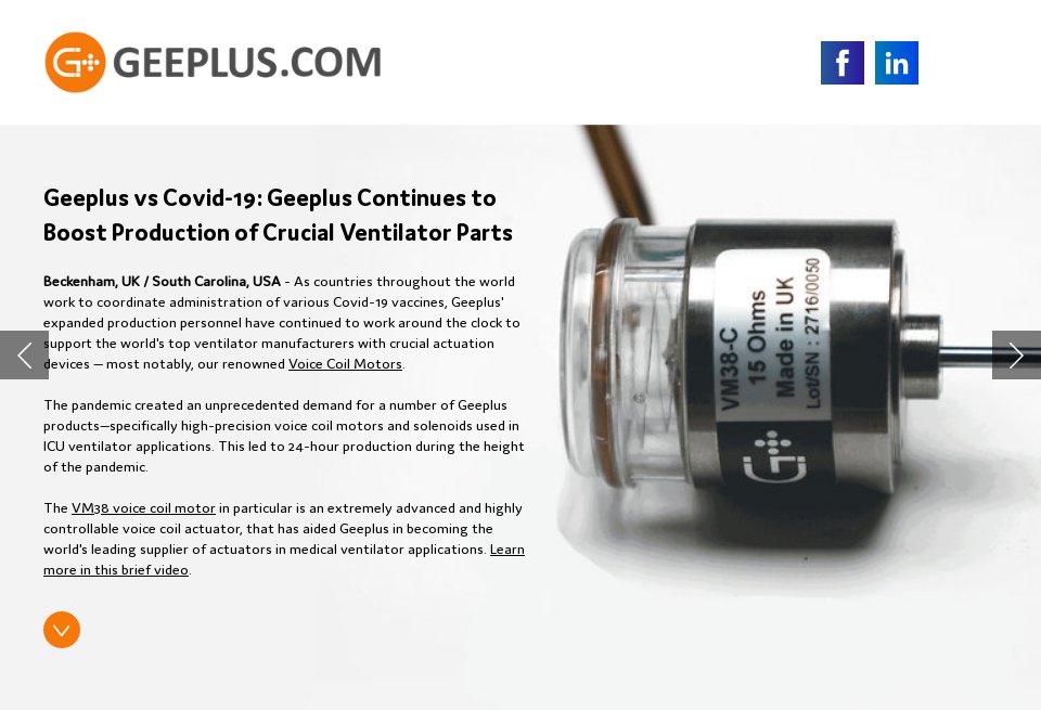 Geeplus - Medical Technology | Issue 43 | September 2021