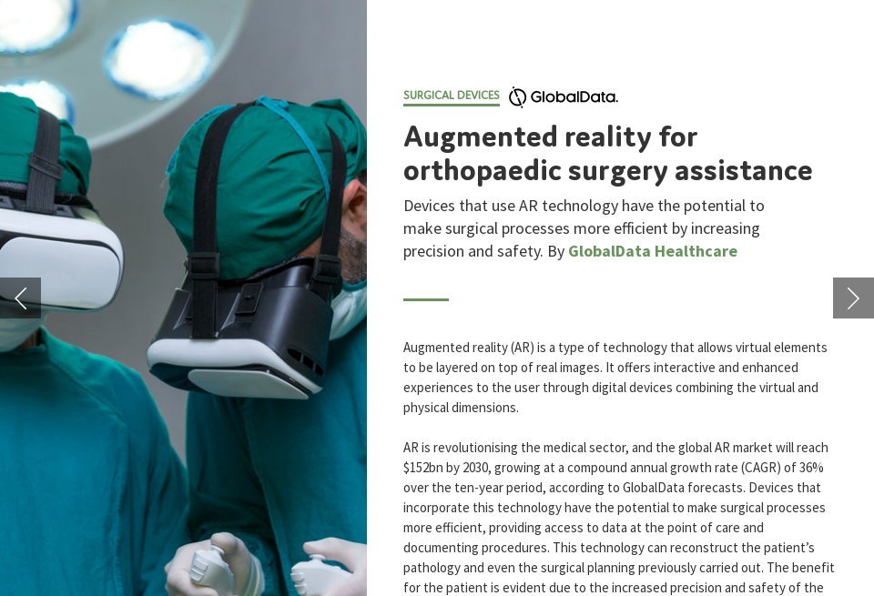 Augmented reality for orthopaedic surgery assistance - Medical ...
