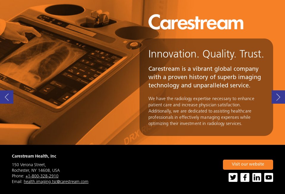 Carestream Health - Medical Technology | Issue 66 | September 2023