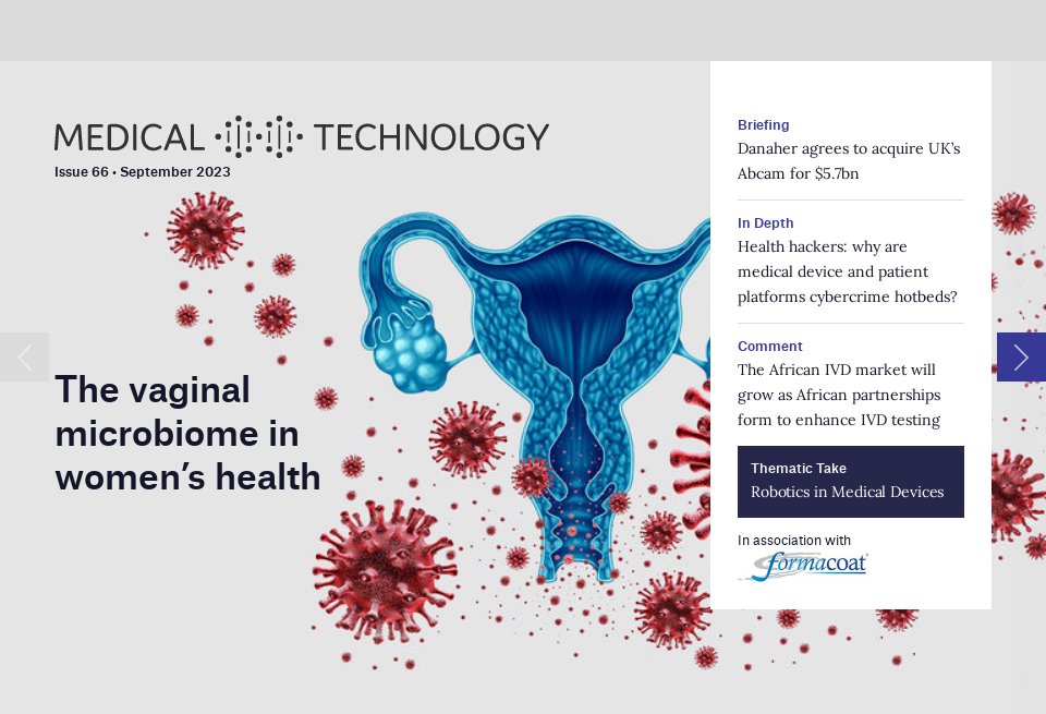 Home | The vaginal microbiome in women’s health - Medical Technology ...